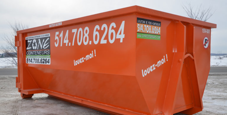 Location de mini-conteneurs pour entrepreneur | Zone Conteneurs inc.